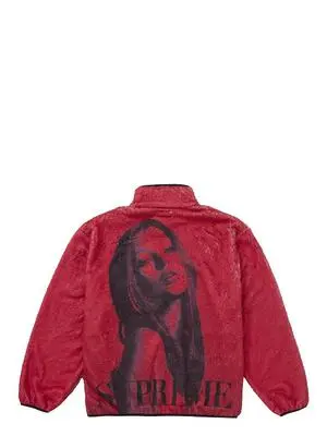 Supreme Kate Moss Fleece Jacket - Red