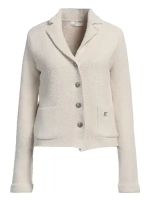 LOW CLASSIC Single-breasted Blazer - White