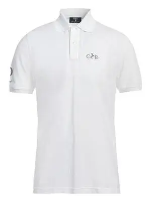 Fedeli Polo Shirt Size Cotton - White