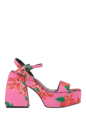 Pinko Ankle Strap Sandals - Pink