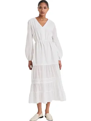 Merlette Eze Ankle-length Dress - White