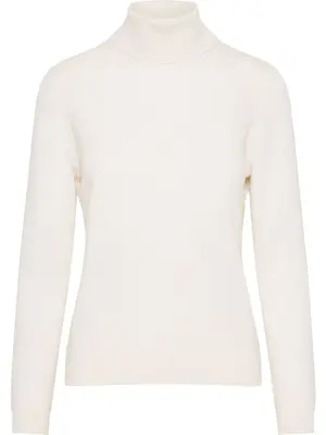 BARBA NAPOLI Roll-neck Sweater - White