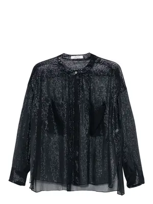 Dorothee Schumacher Shimmering Shine Blouse - Blue