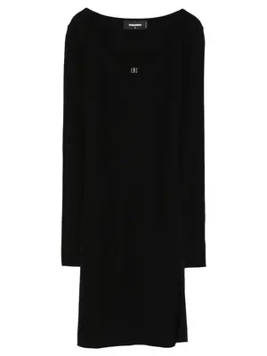 DSQUARED2 DSQUARED2 Logo-plaque Midi Dress