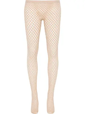 Wardrobe.NYC X Rhv Web Tights - Neutrals