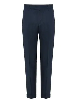 BRIGLIA 1949 Tapered Trousers - Blue