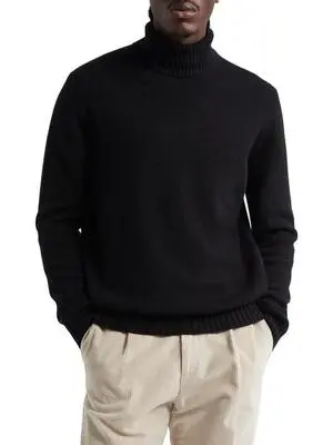 Thom Sweeney Cashmere Turtleneck Sweater - Black