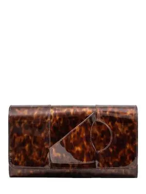 Perrin L'asymetrique Clutch - Ecaille Brown