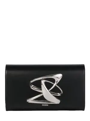 Perrin PERRIN PARIS Zaha Hadid Loop Glove Clutch Black