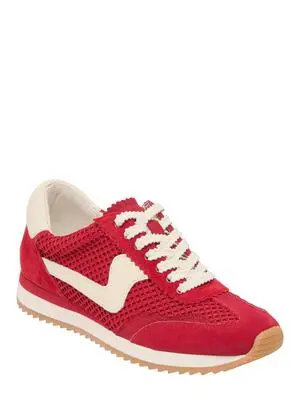 Dolce Vita Dolce Vita Mesh Lace-Up Sneakers Crimson Mesh
