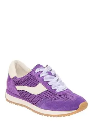 Dolce Vita Dolce Vita Mesh Lace-Up Sneakers Purple Woven Mesh