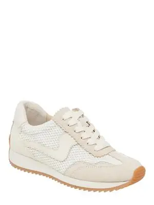 Dolce Vita Dolce Vita Mesh Lace-Up Sneakers White Woven Mesh