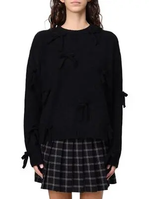 ANIYE BY Bow Detailed Sweater - Black