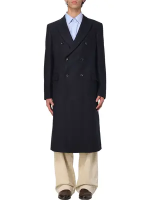 Emporio Armani Overcoat - Blue