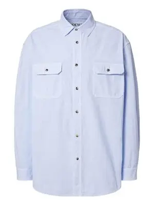 Loewe Cotton Shirt - Blue
