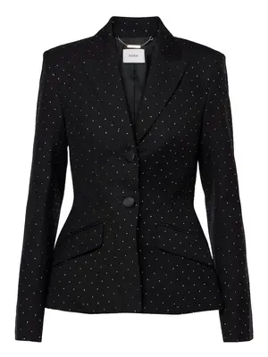 Erdem Polka-dot Blazer - Black