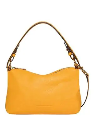 AIMEE Ava Convertible Leather Shoulder Bag - Sunshine