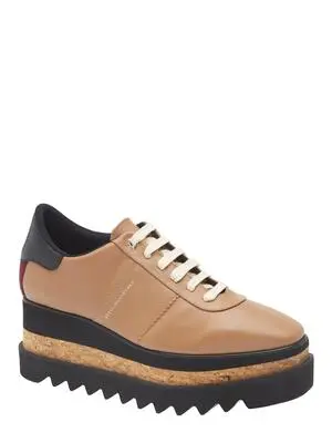 Stella McCartney Stella McCartney Sneakelyse Platform Sneakers Brandy