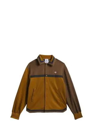 Adidas X Clot Edison Chen Warmup Jacket - Brown Oxide