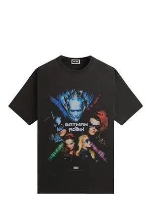 Kith X Batman And Robin Vintage Tee Shirt - Black