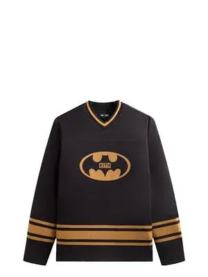 Kith X Batman Long Sleeve Malik Jersey - Black