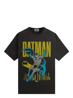 Kith X Batman Classic Vintage Tee Shirt - Black