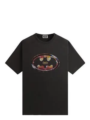 Kith X Batman Logo Vintage Tee Shirt - Black