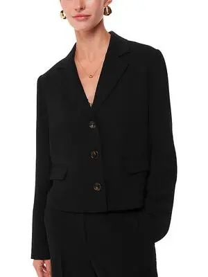 Whistles Ultimate Crepe Blazer - Black