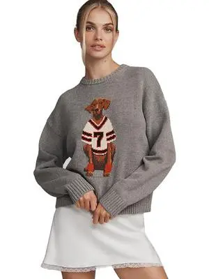 PORRIDGE Jolene Pullover Sweater Grey