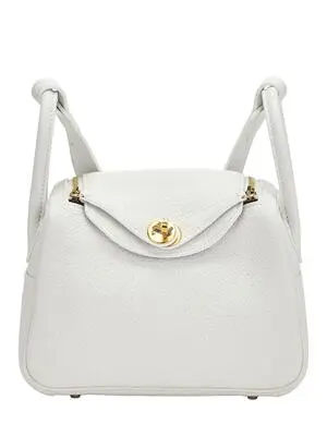 Hermès Clemence Lindy - White