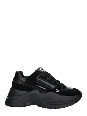 NAKED WOLFE Temple Sneakers - Black