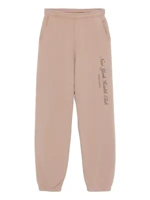 SPORTY & RICH Ny Health Club Sweatpants - Neutrals