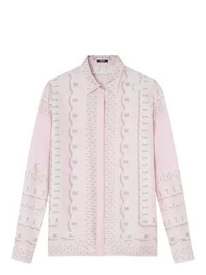 Versace Treasure Silk Shirt - Pink