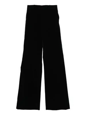 Chloé Tailored Velvet Trousers - Blue