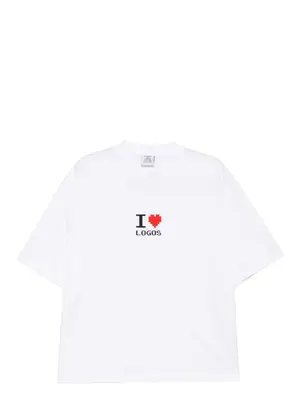 Vetements Graphic-print T-shirt - White