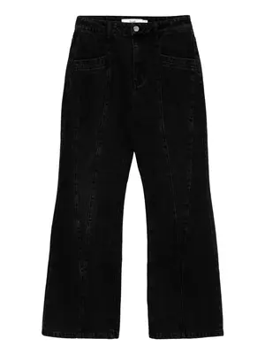 B+AB Washed Flare Jeans - Black