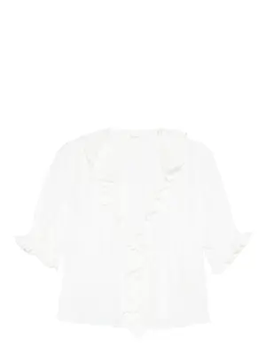 DÔEN Henri Blouse - White