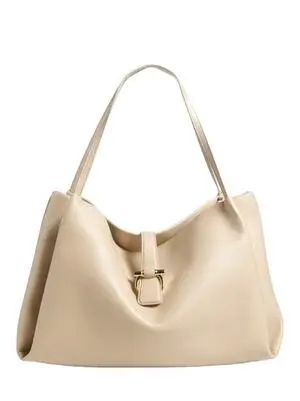 FERRAGAMO Large Tote Bag - Stone