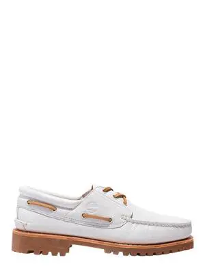 Timberland 3-Eye Lug Boat Shoe White