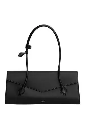 ALAÏA ALAÏA Le Teckel Leather Flap Bag