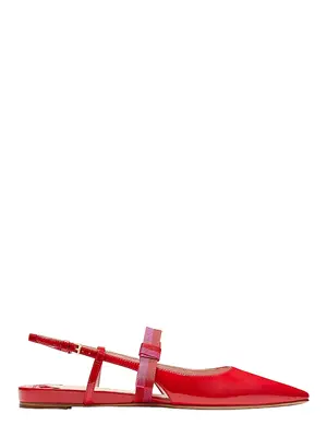 Kate Spade New York Maritza Pointed-Toe Flats Engine Red