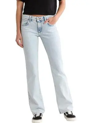 Bp. BP. Low Rise Bootcut Jeans Julio Bleached Acid Wash