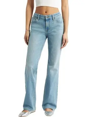 Bp. BP. Low Rise Bootcut Jeans Presley Blue Tint Wash