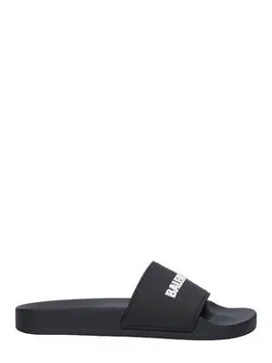 Balenciaga Slides - Black