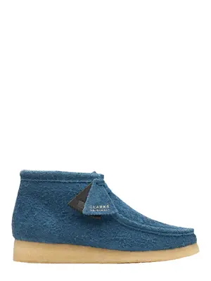 Clarks Originals Wallabee Hairy Suede - Deep Blue