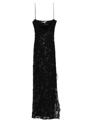 MANURI Sallita Lace Dress - Black