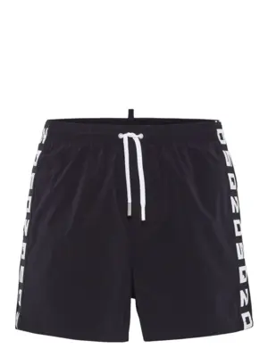 Dsquared2 Drawstring Swim Shorts - Black
