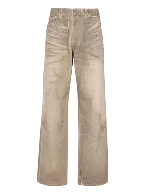 Balmain Garment-dyed Jeans - Neutrals