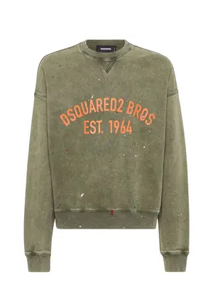 Dsquared2 Logo-print Sweatshirt - Green