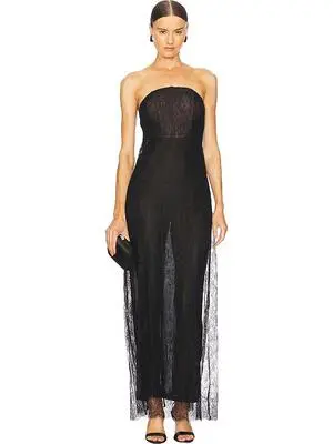 House Of Harlow 1960 X Revolve Solene Maxi Dress - Black